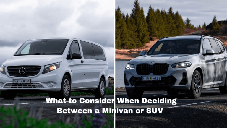 Minivan vs SUV: Which is the Best Choice for Your Family