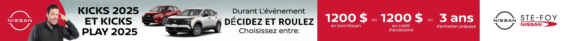 Nissan à vendre à Ste-Foy (Québec) | Concessionnaire Nissan Ste-Foy