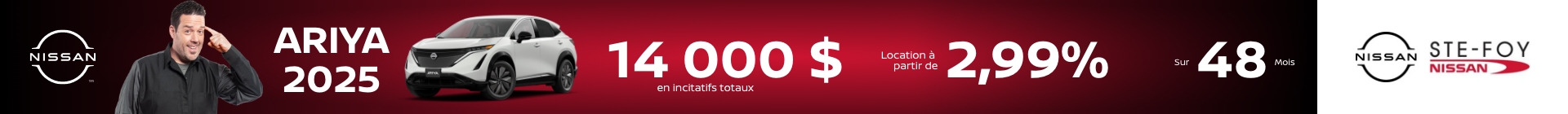 Nissan à vendre à Ste-Foy (Québec) | Concessionnaire Nissan Ste-Foy