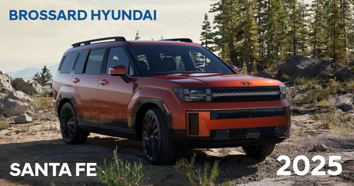 Santa Fe 2025: Modèles, versions et prix - Brossard Hyundai