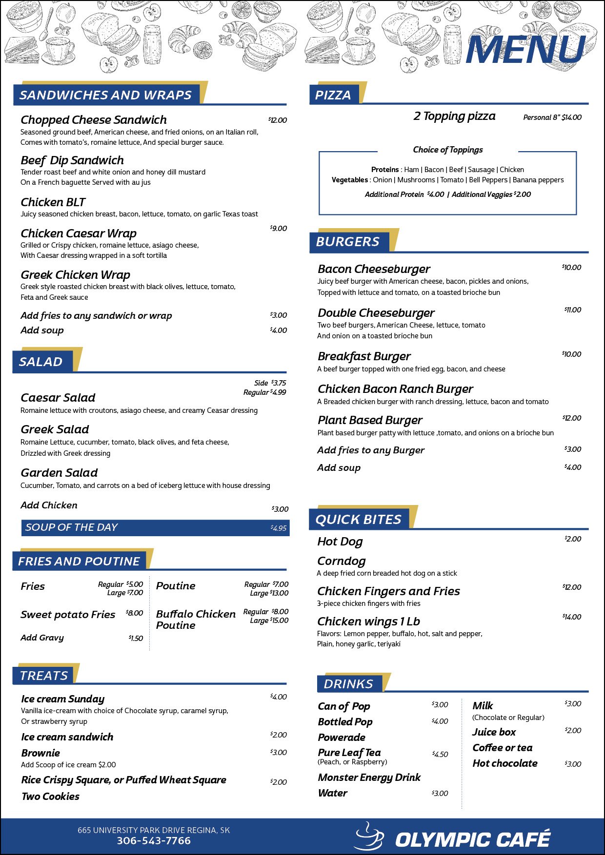 Olympic Café | Olympic Super Center